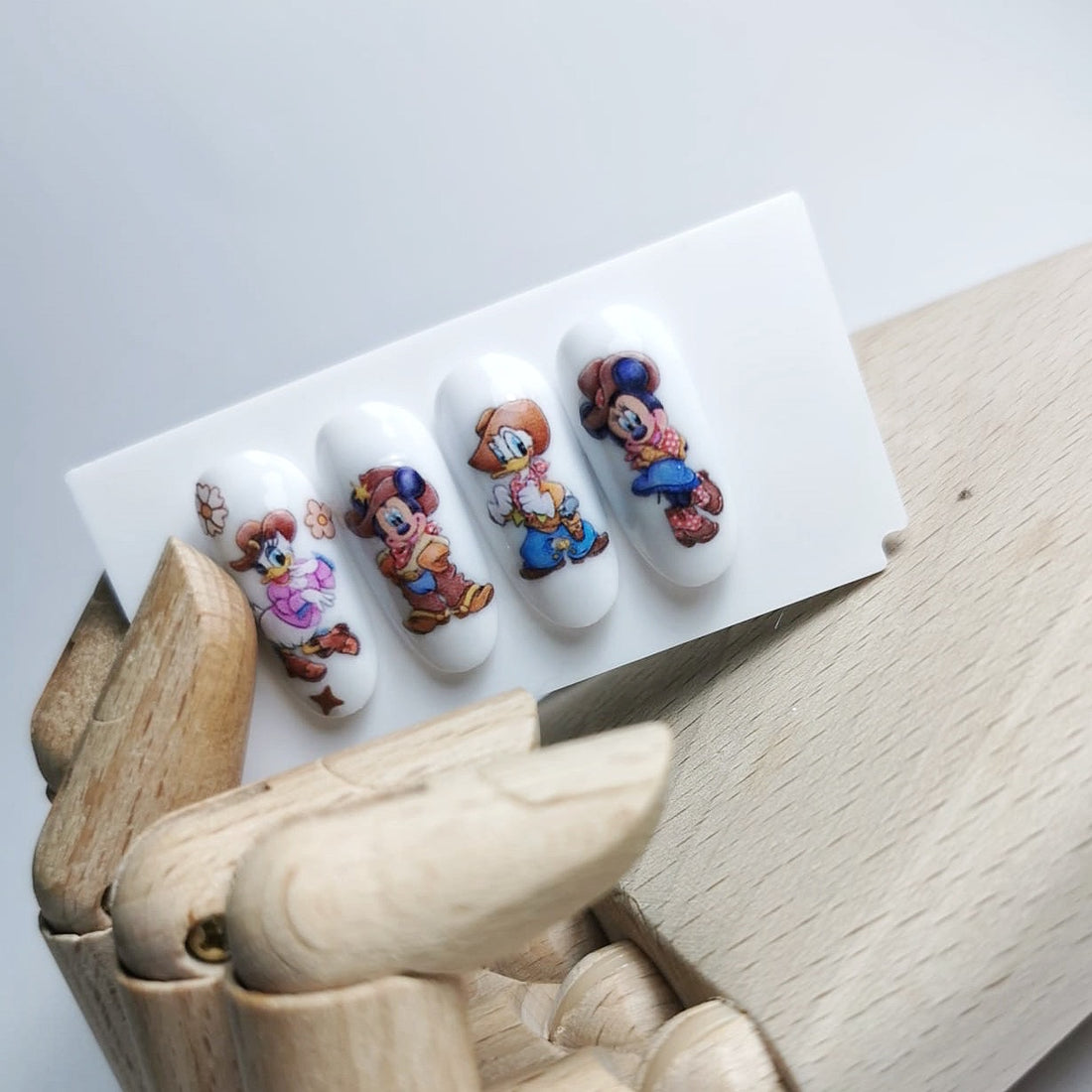 TEXAS MICKEY & FRIENDS transfer stickers (F1) – Candy Nails