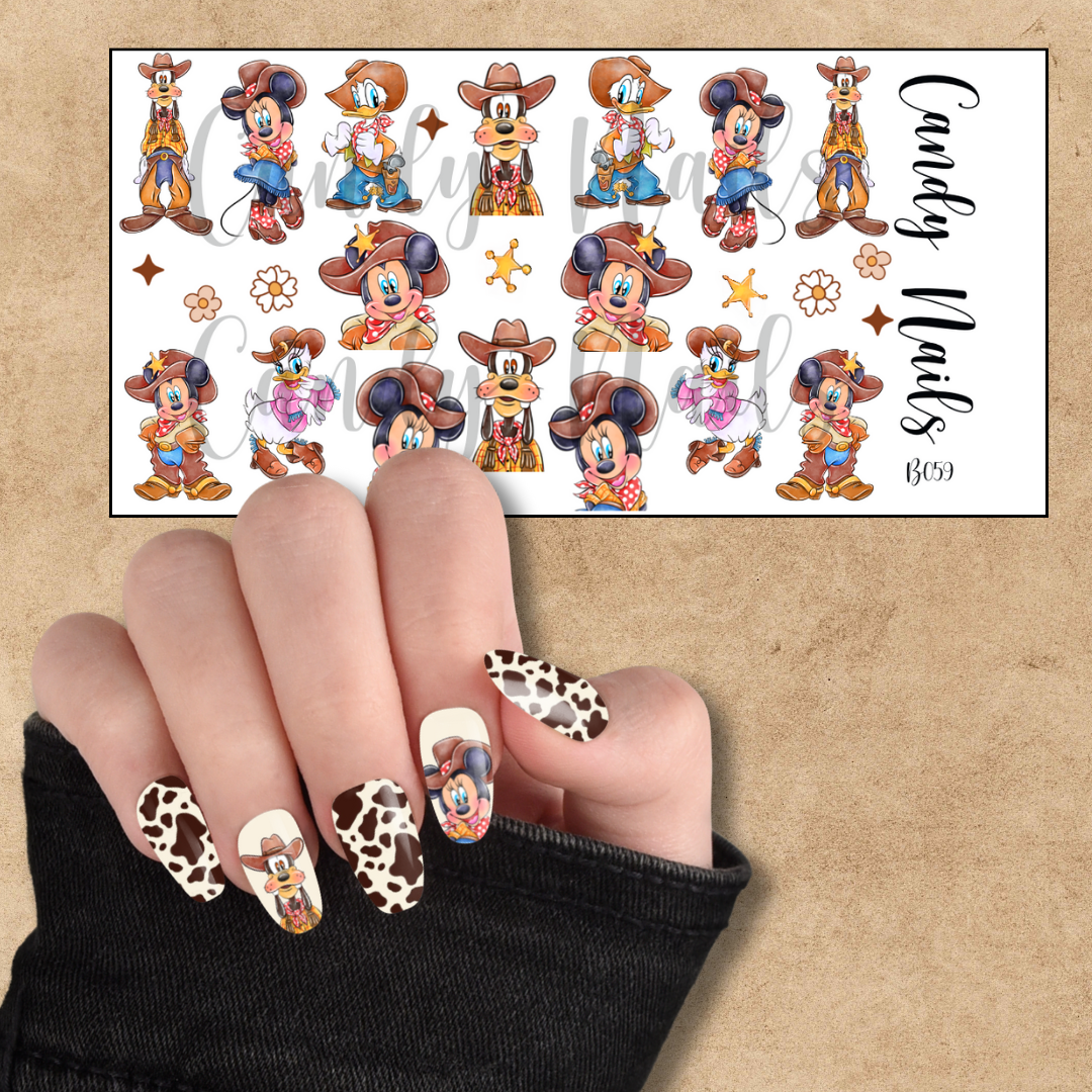 TEXAS MICKEY & FRIENDS – Candy Nails